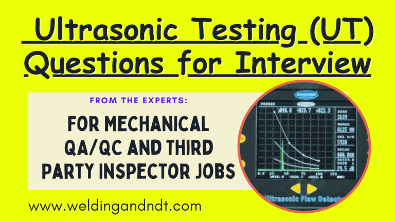 Ultrasonic Testing – UT (NDT) Questions and Answers for Level III and ...